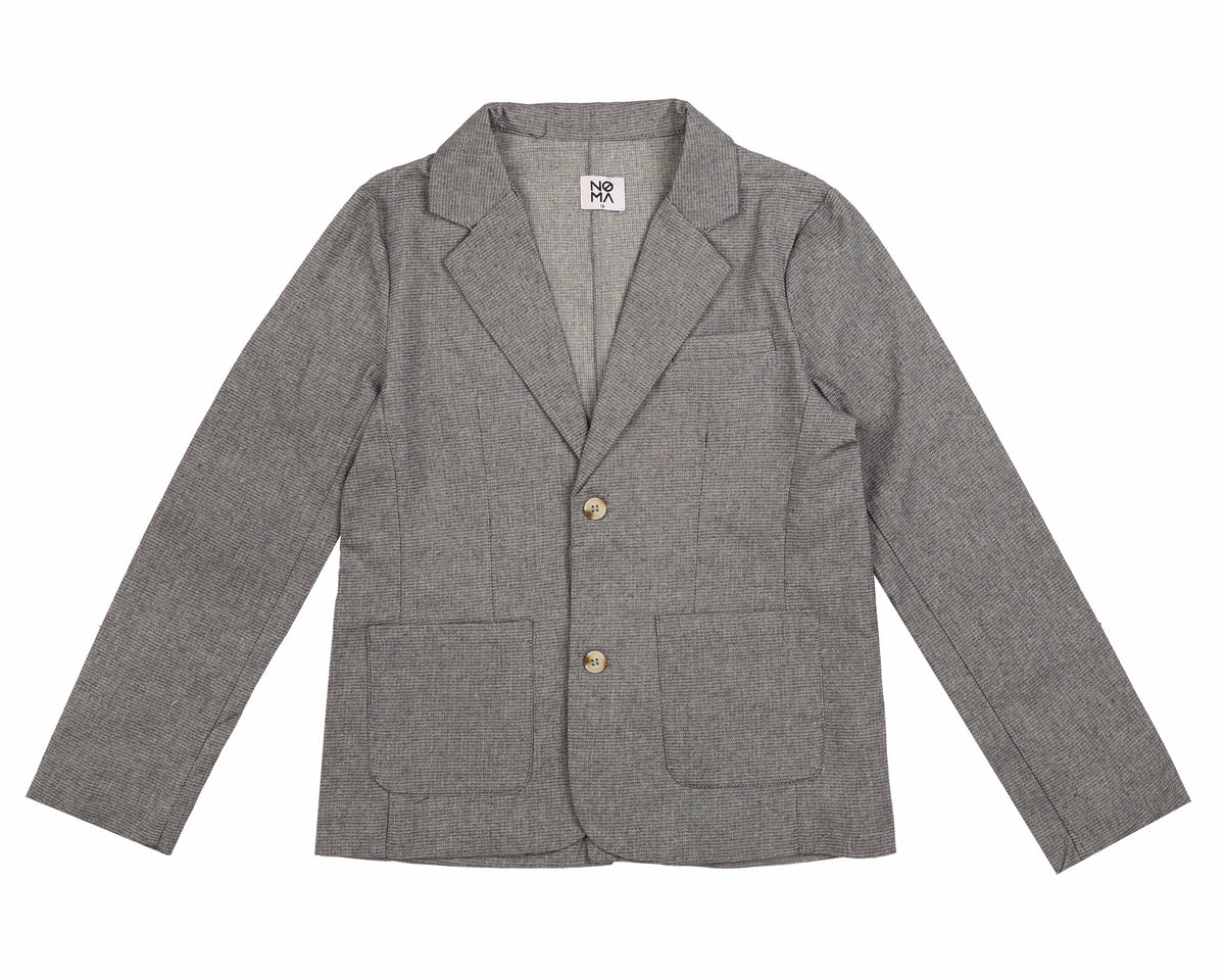Marled Classic Jacket - Navy – Sage Kids